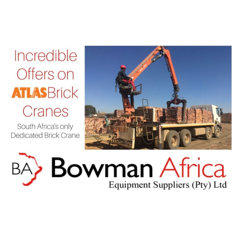 Atlas Brick Cranes | Bowman Africa