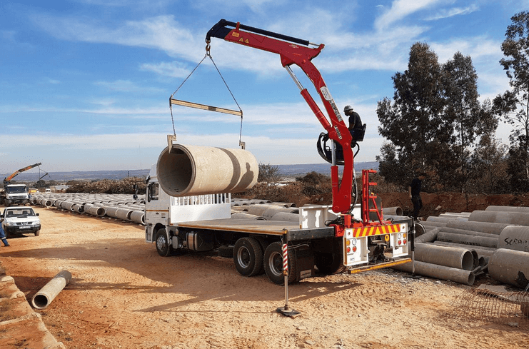 The Advantages of Truck-Mounted Cranes in Construction | Bowman Africa
